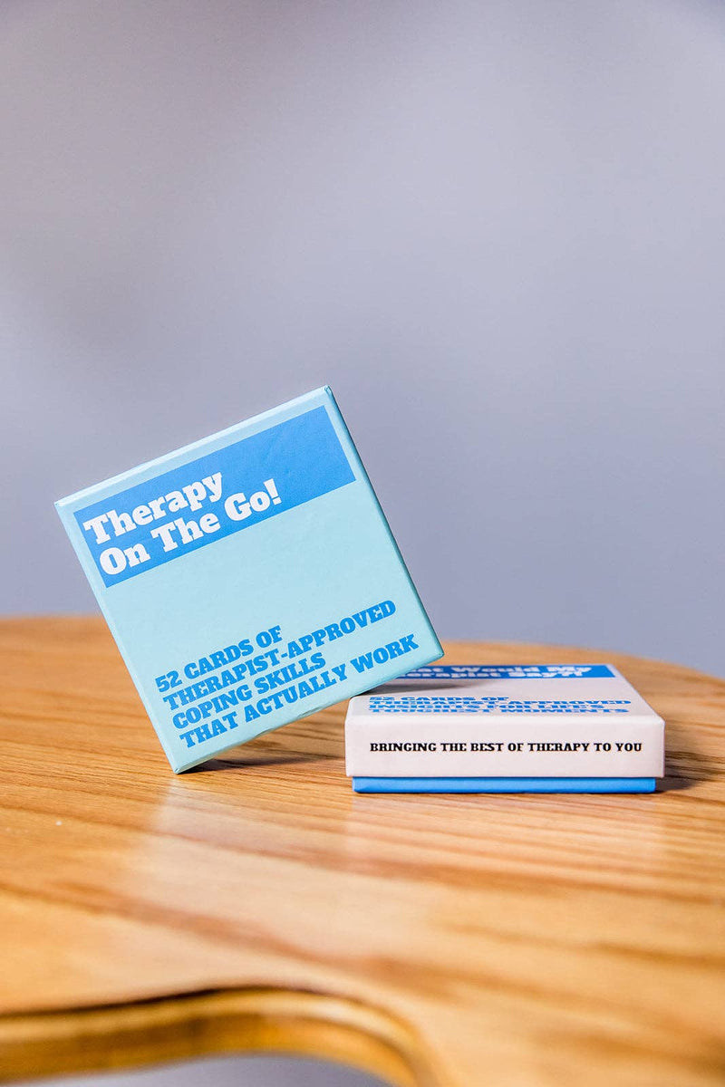 Therapy On The Go - Coping Skills Deck for Stress – Moxie Mercantile